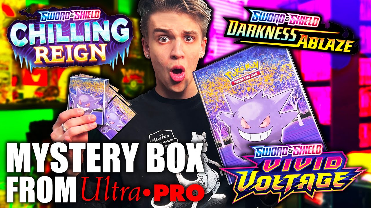 UNBOXING A POKEMON MYSTERY BOX!! Ultra Pro Haunted Hollows + Elite ...