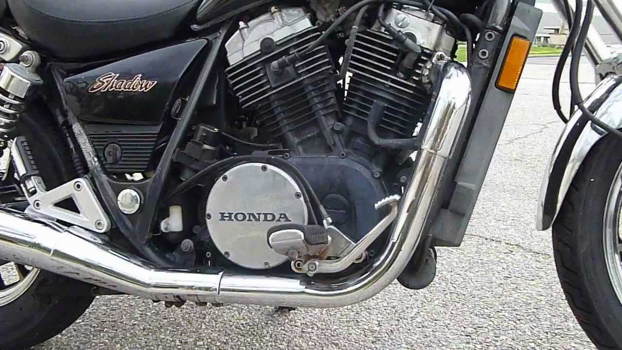 1984 Honda VT 700 Shadow - YouTube