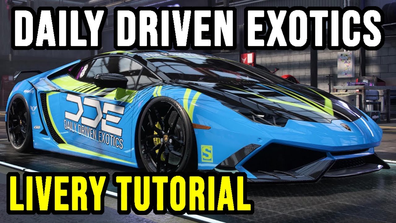 NFS Heat - How to make DDE Gallardo - YouTube