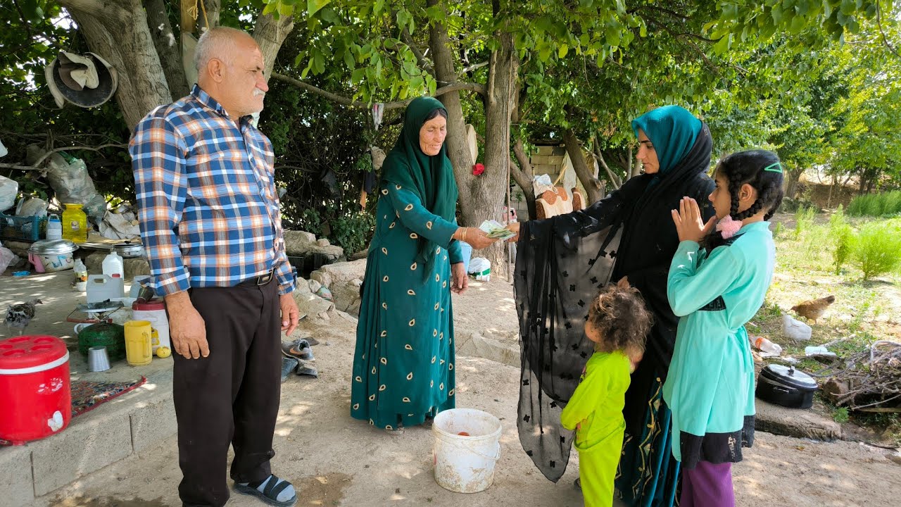 An Angel for Life: The shopkeeper helps Afsaneh to work in the farm and ...