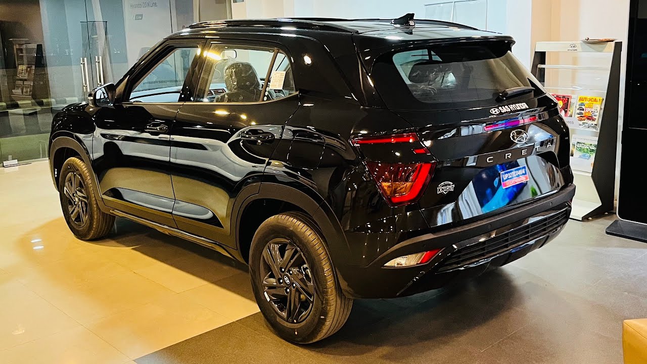 Hyundai Creta S+ KNIGHT EDITION - BLACK DARK EDITION 🖤 - YouTube