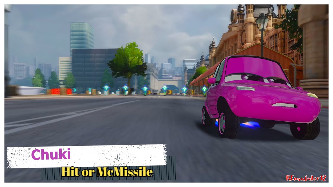 Cars 2 The Video Game | Chuki - Mission Mode | Hit or McMissile - YouTube