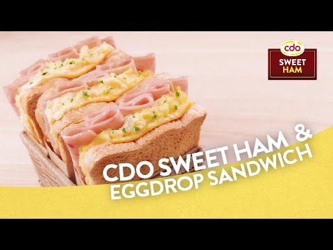 Try this CDO Sweet Ham & Egg Drop Sandwich - YouTube