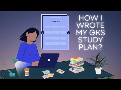 Study Plan | GKS 2022 | Global Korea Scholarship | Essay Tips Part-2 # ...