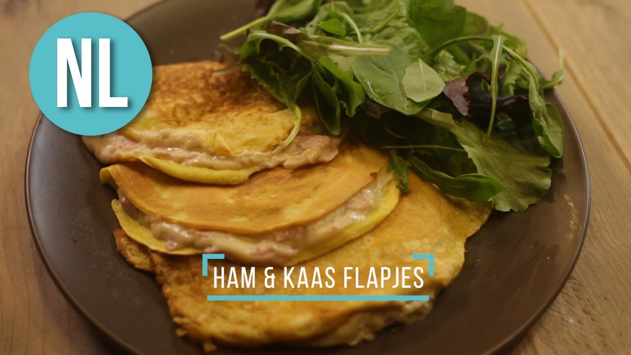 #20 HAM EN KAAS FLAPJES - YouTube