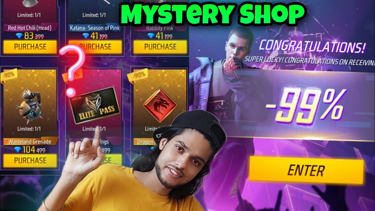 mystery shop free fire | new event - Garena Free Fire - YouTube