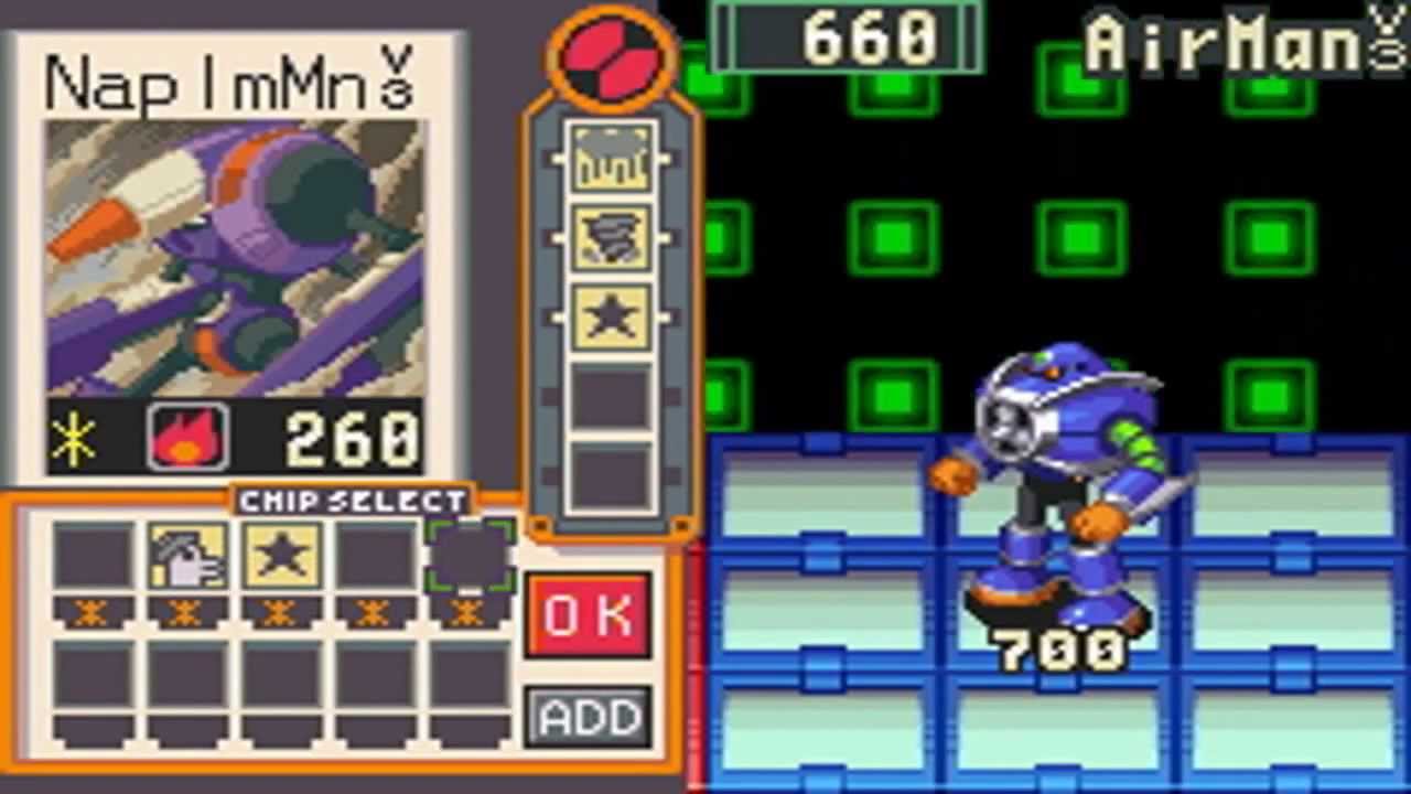 Megaman Battle Network: All Air-Type NetNavis - YouTube