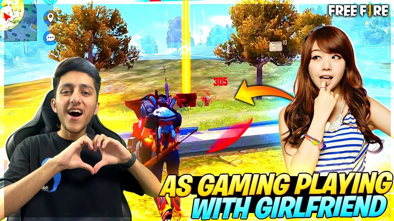 As Gaming Playing Ranked Match With Girlfriend And Friends Epic Battle ...