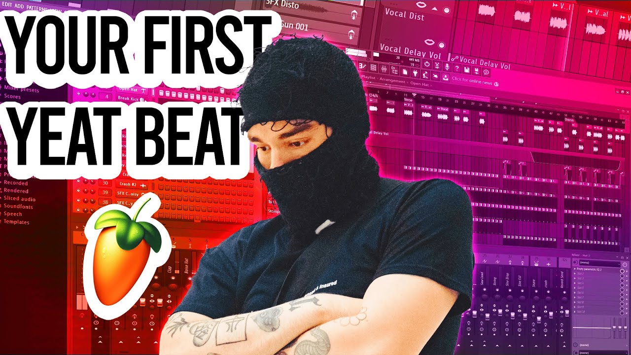 How to Make Your First YEAT Beat in FL Studio 21 - YouTube
