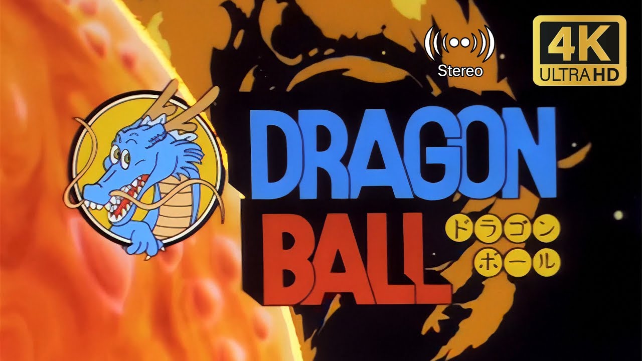 Dragon Ball - Opening 1 (Latino) - [4K Remaster - Audio Stereo Remaster ...