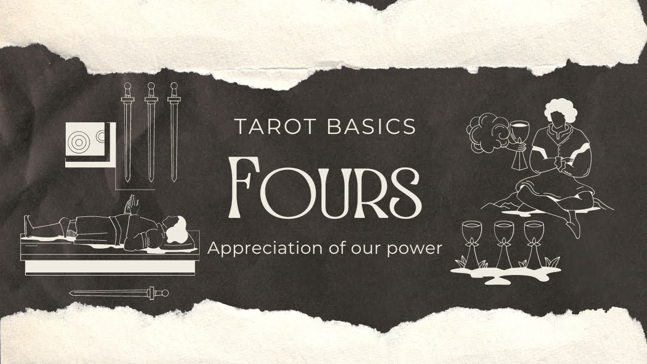 Tarot Basics - The Fours - YouTube