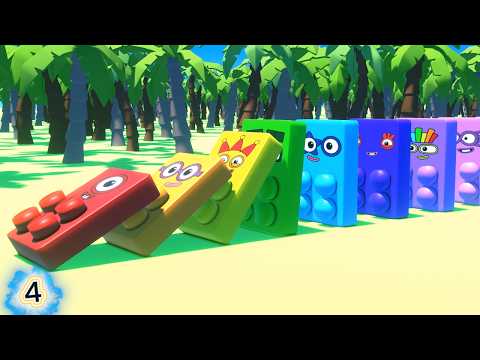12345 Numbers Song for Kids | Learn Counting 1 to 100 with Numberblocks | 1234 Number Names