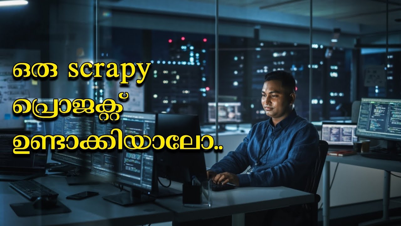 BUILDING SCRAPY PROJECT | WEB SCRAPPING PART-5 - YouTube