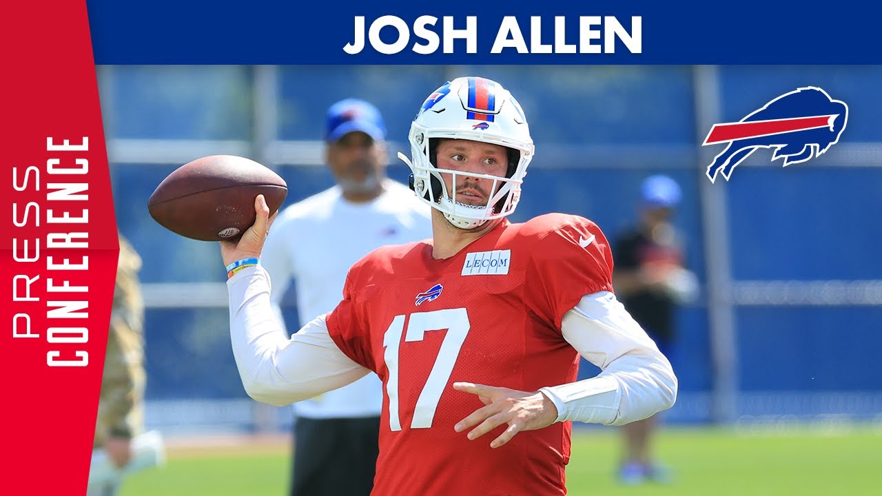 Josh Allen: “Focus On Playing Ball” | Buffalo Bills - YouTube