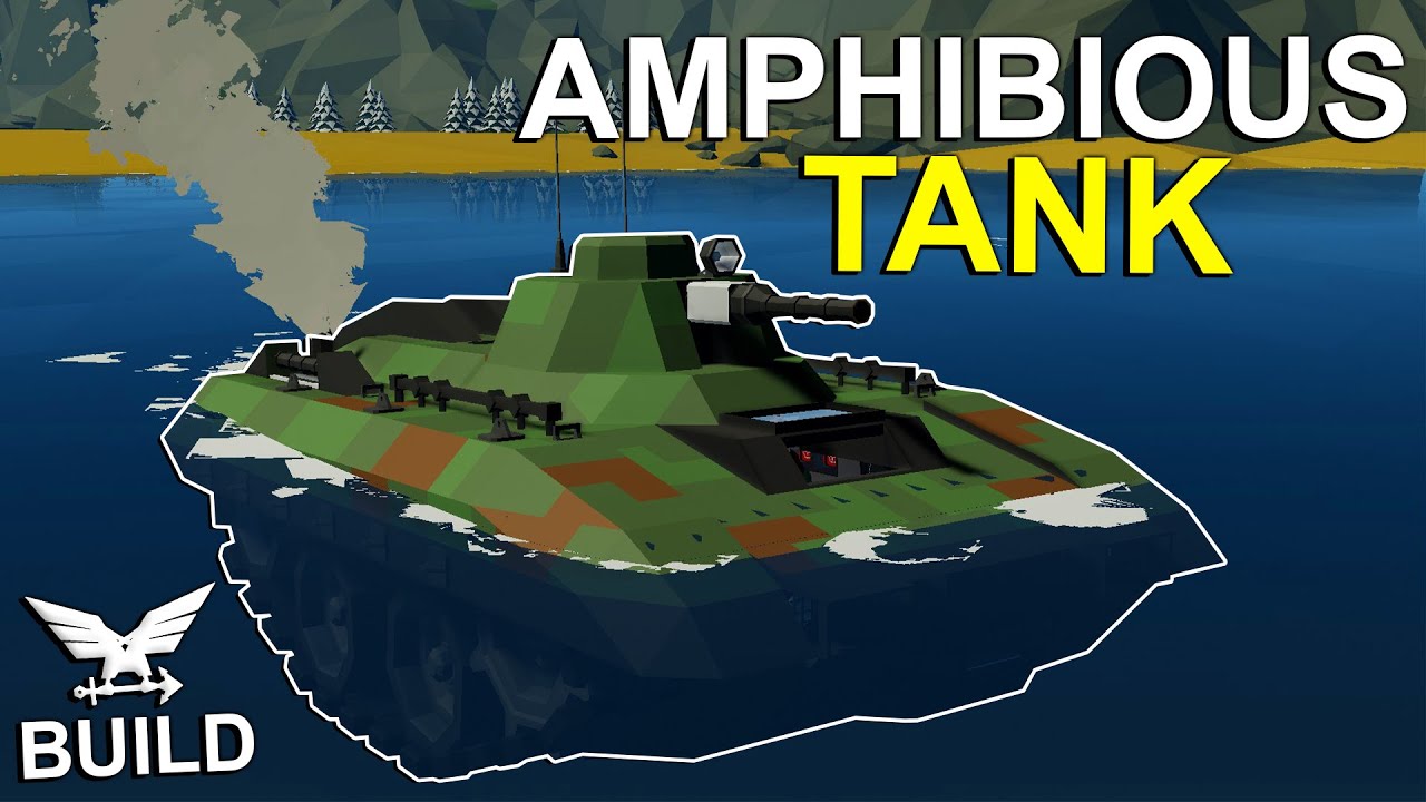WW2 Amphibious Tank! - Build Challenge - Speed Build - YouTube