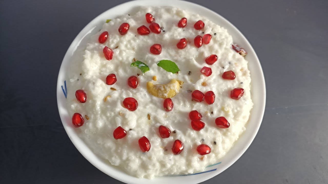 Curd Rice| Restaurant Style| Creamy curd Rice Recipe - YouTube