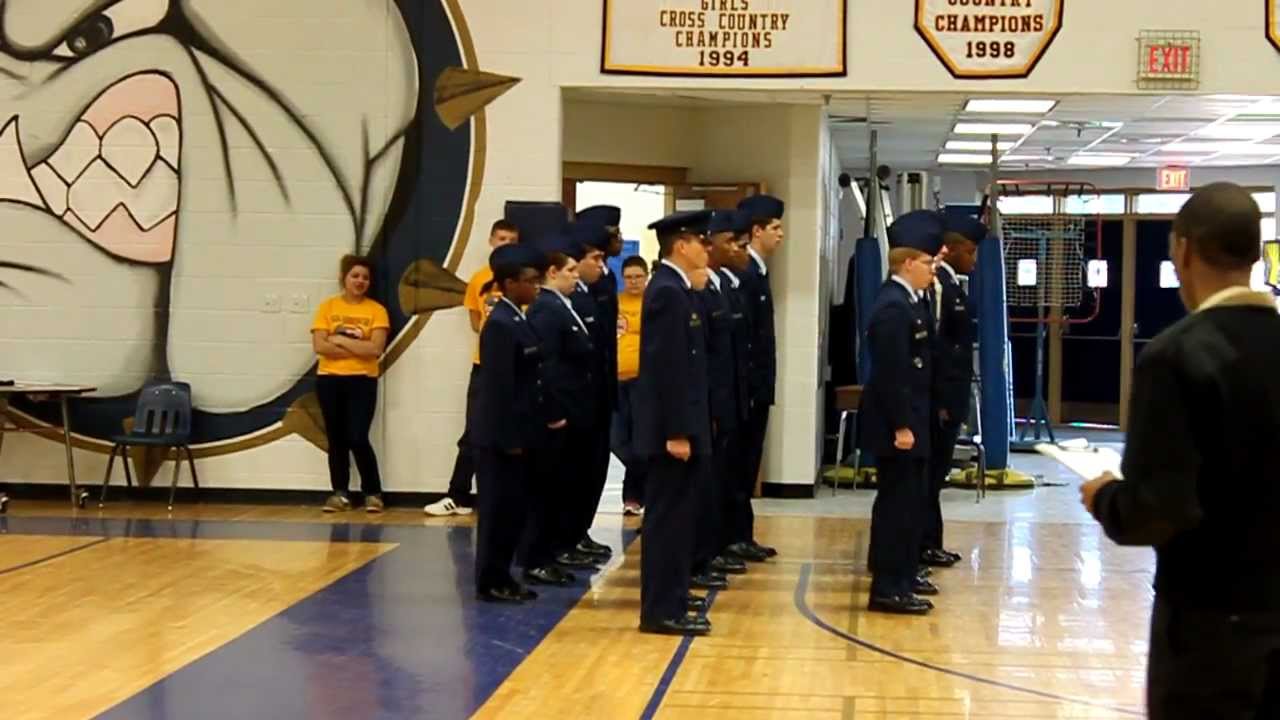 MHS AFJROTC Drill Team - YouTube