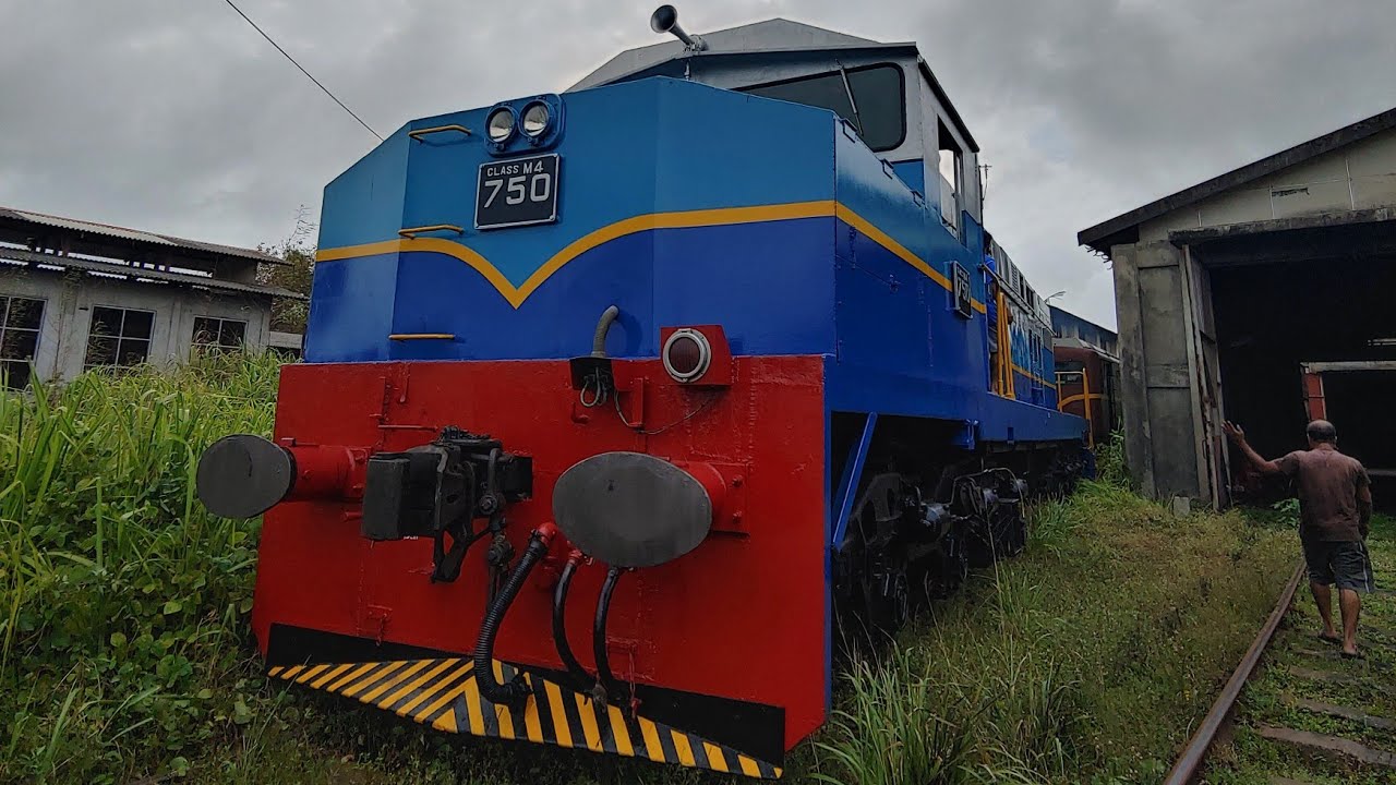 Class M4 750 locomotive coming out today after a complete overhaul | අද ...