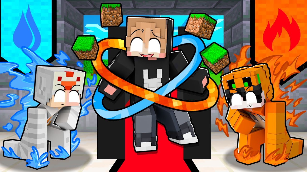 KITA MENJADI PENGUASA ELEMEN TERKUAT DI MINECRAFT!! - YouTube