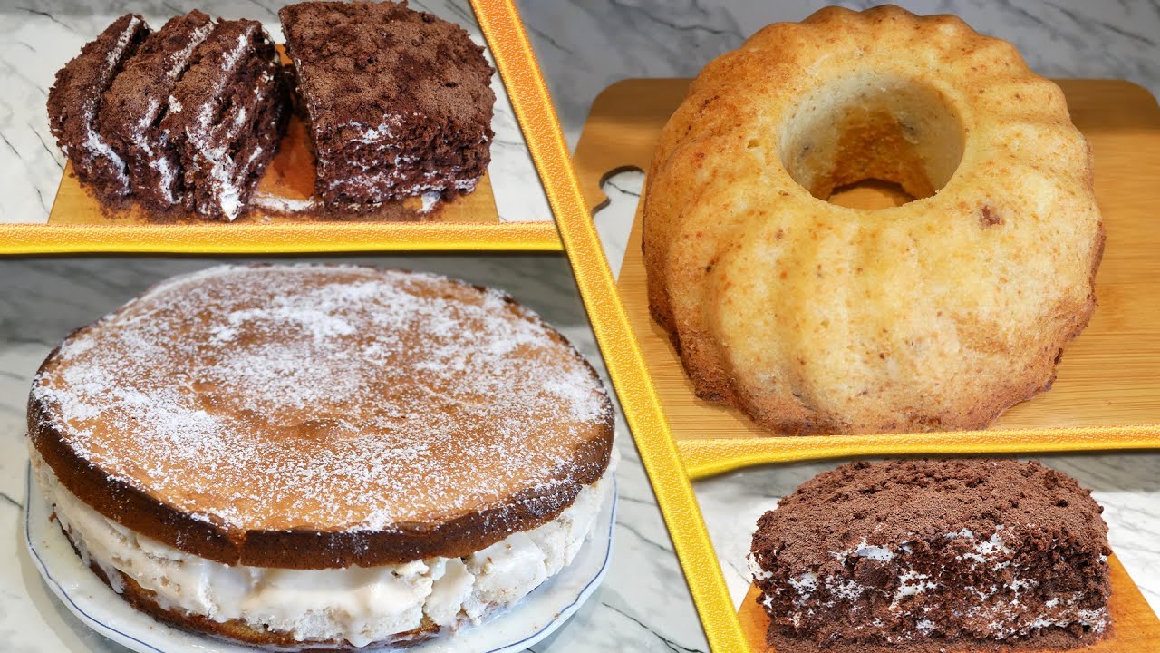 TOP 3 Delicious Cake Recipes - You will make this cake every day - YouTube