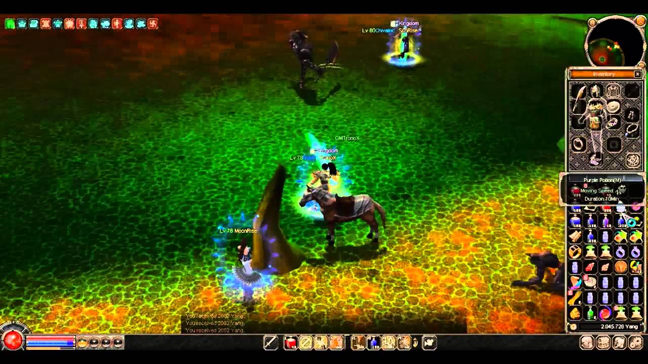 World of Metin2 - Pierwszy riper na serwerze - YouTube