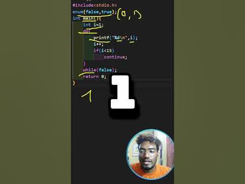 Do While Loop Using Continue | Day -13/21 CodeQuest 🎓 Challenge C Code Output 🖥️ - YouTube