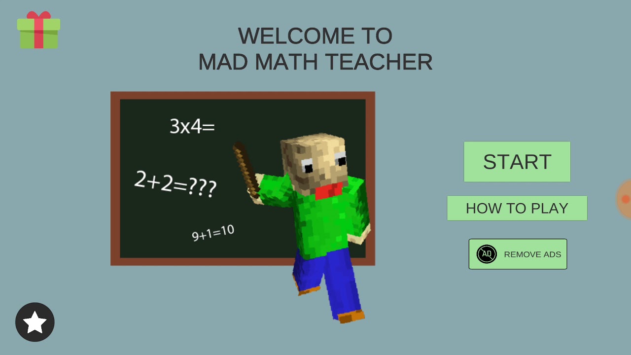 BALDI IS CRAZY! | Mad Math Teacher Gameplay - YouTube