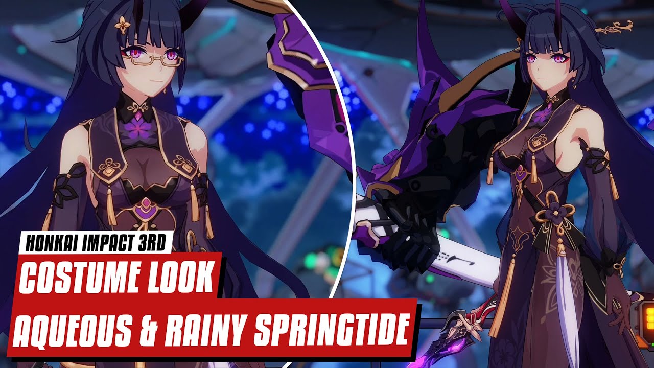 【Honkai Impact 3rd / 崩坏3 / 崩壞3rd】 Raiden Mei Costume Aqueous & Rainy ...