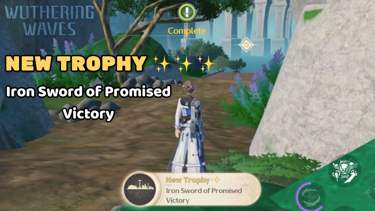 Iron Sword of Promised Victory | New Trophy 🏆 | Wuthering Waves. - YouTube