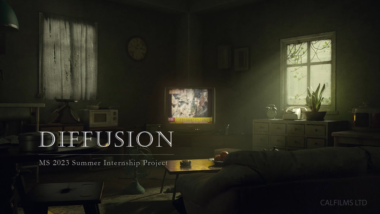 Diffusion - Title Sequence | MS 2023 Summer Internship Project - YouTube