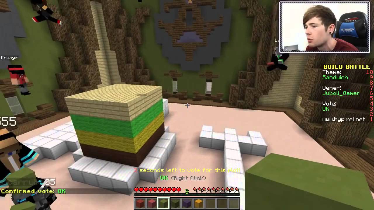 TOP MINECRAFT VIDEOS | DanTDM | THE UGLIEST UNICORN | Build Battle ...