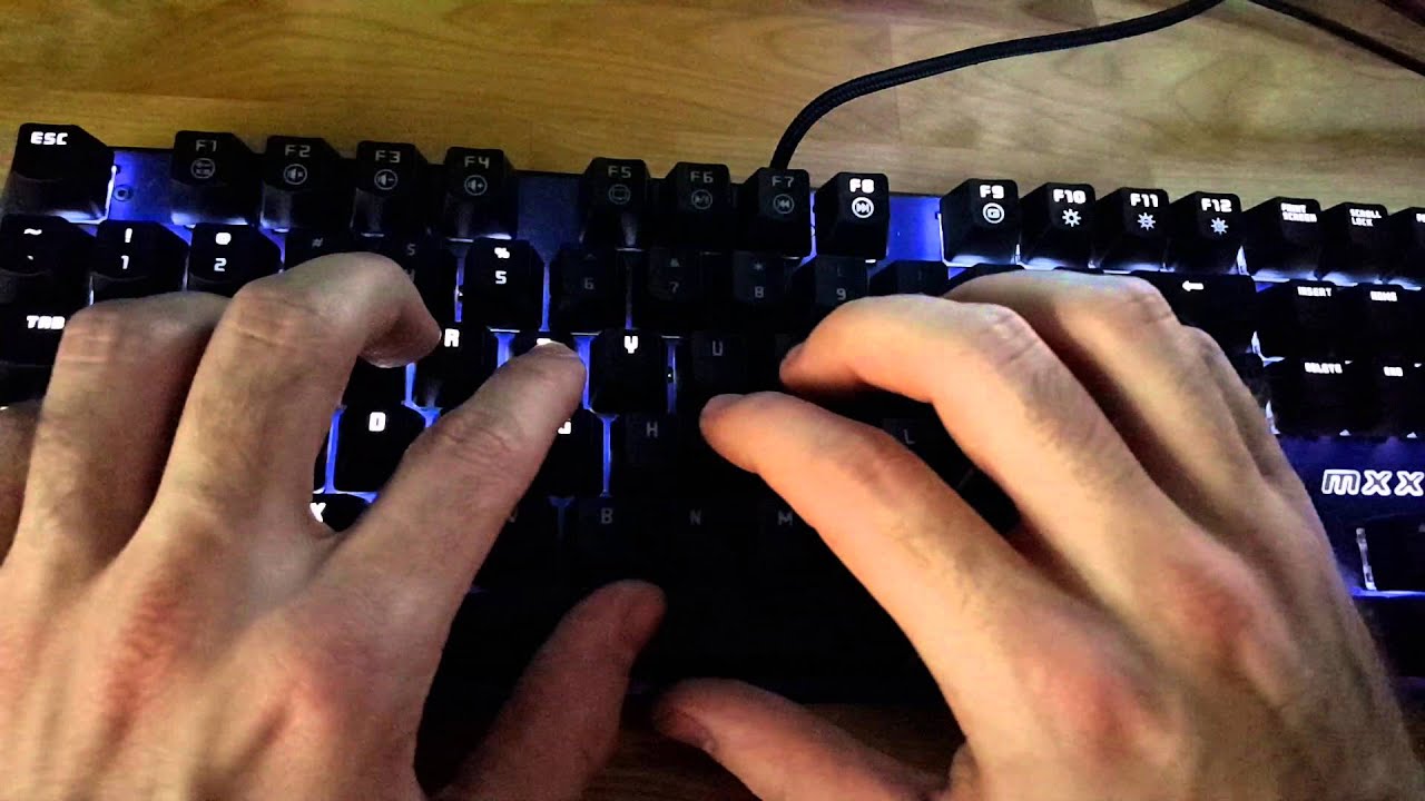 Rantopad MXX Typing Test | Gateron Blue | 91 WPM - YouTube