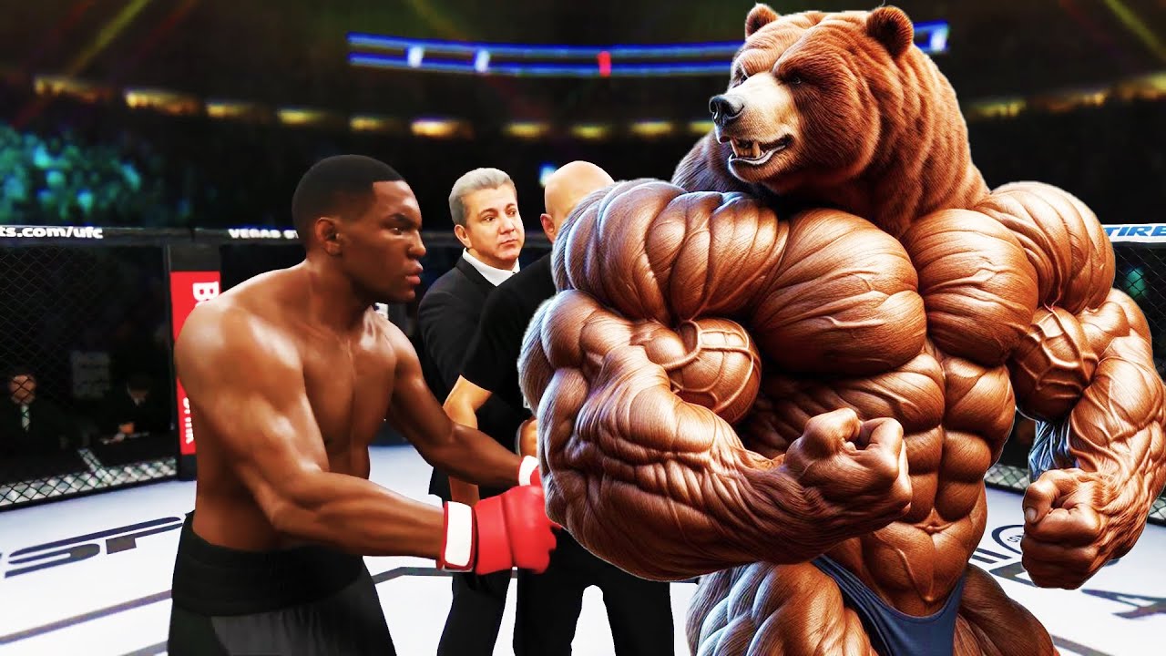 UFC 4 | Mike Tyson vs. Muscle Bear | EA Sports UFC 4 - YouTube