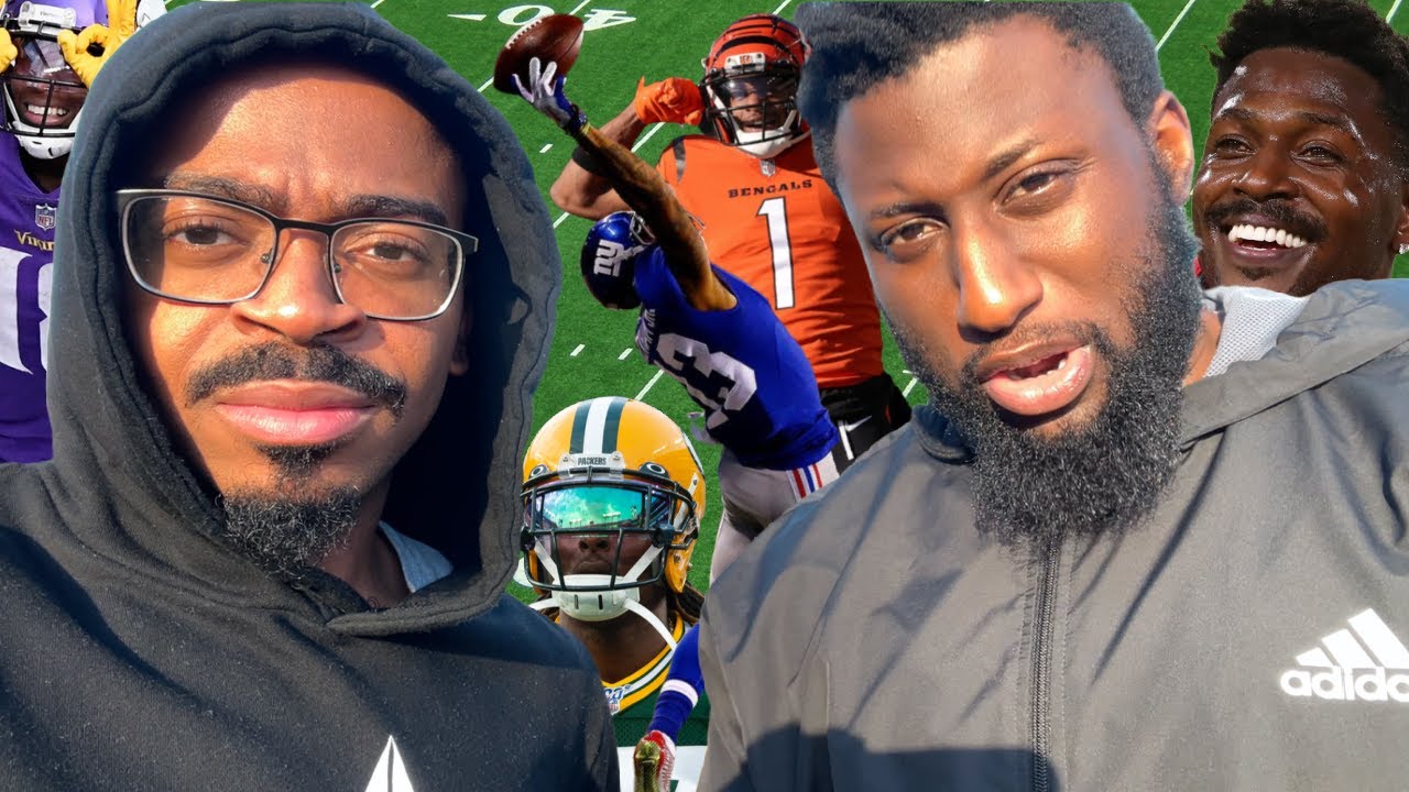 I Learned How To Play Wide Receiver with The Chiseled Adonis - YouTube