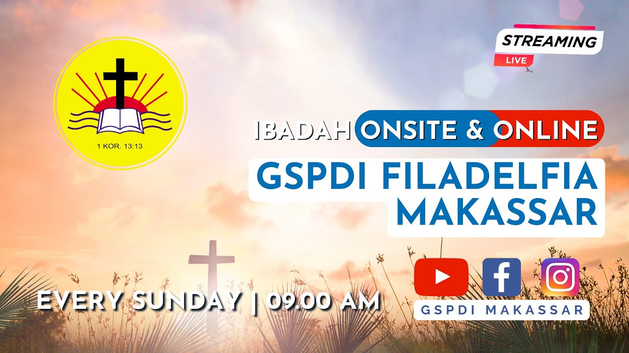 IBADAH ONLINE 29 JANUARI 2023 - GSPDI FILADELFIA MAKASSAR - YouTube