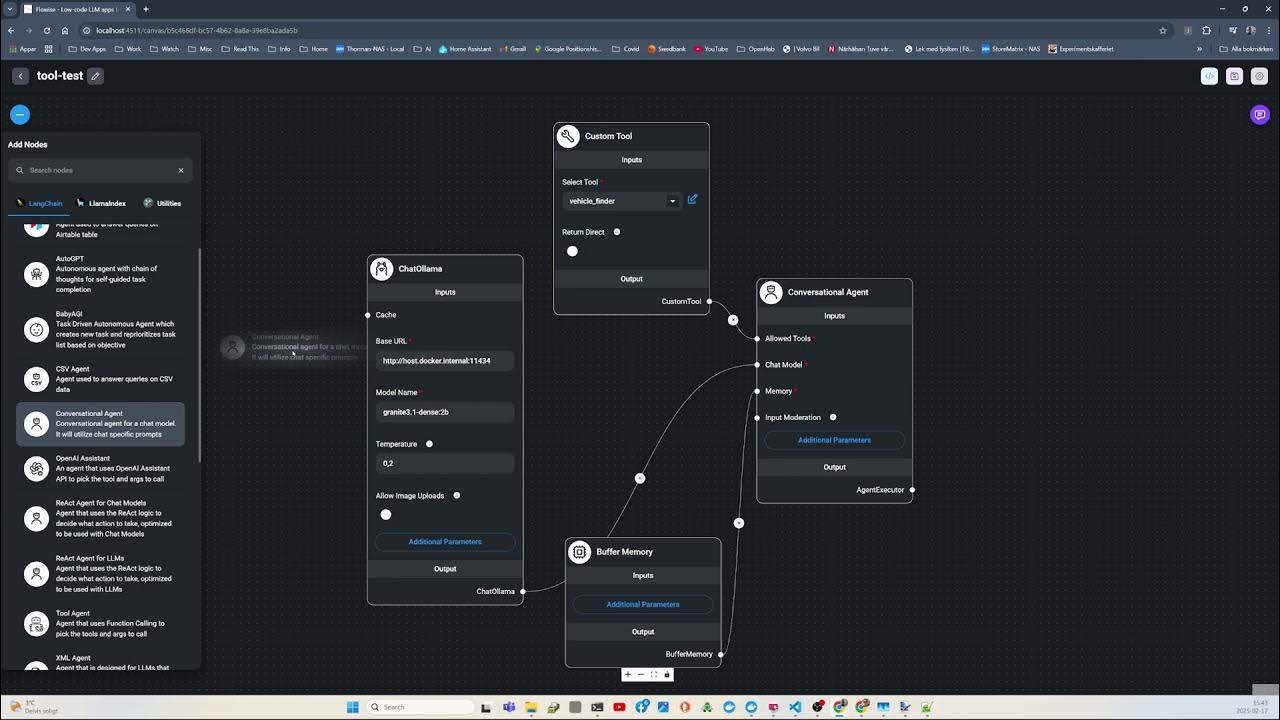 Create agent with tool using Flowise - YouTube