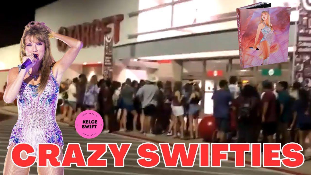 Swifties GONE CRAZY as they WAITED for Taylor Swift’s Anthology vinyl ...