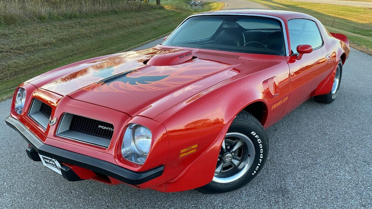 1974 Trans Am Super Duty Auto, Buccaneer Red, Stock #1194 - YouTube