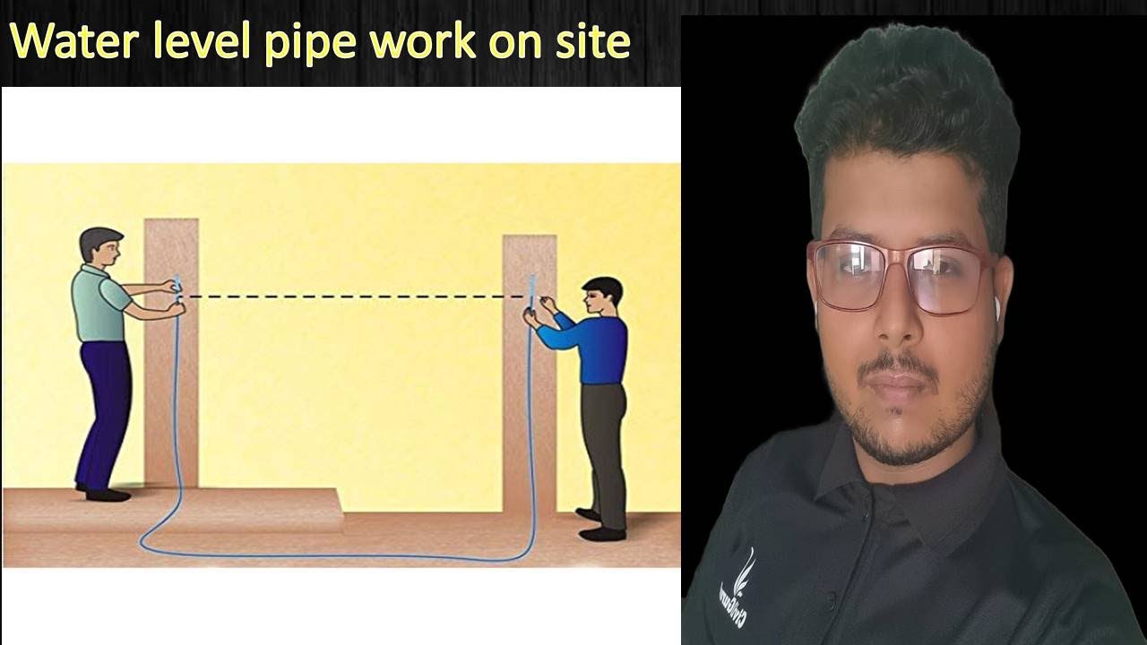 How to perform levelling work by water level pipe || By Civil Guruji ...