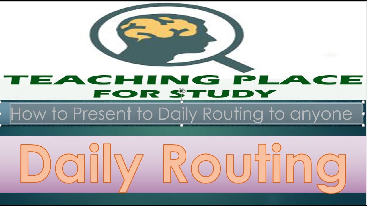 How to Present to #Daily #routing to #anyone - YouTube