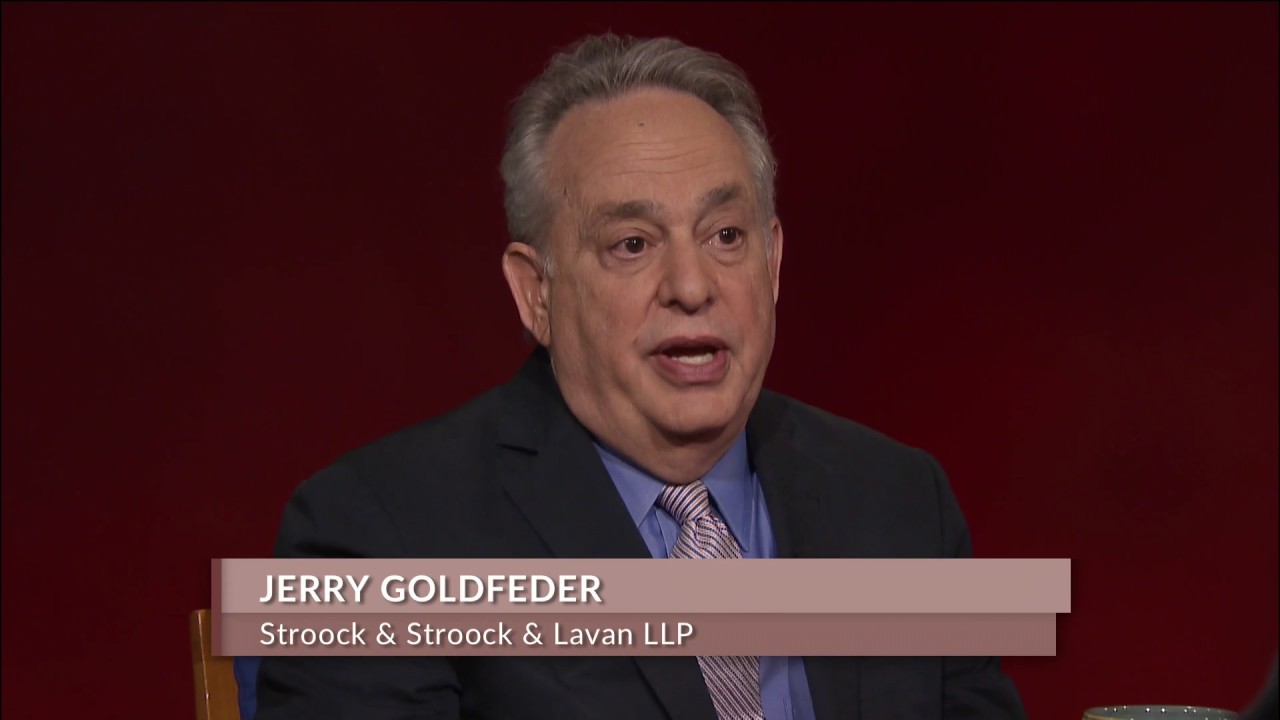 Eldridge & Co. -Jerry Goldfeder: Stroock & Stroock & Lavan LLP - YouTube