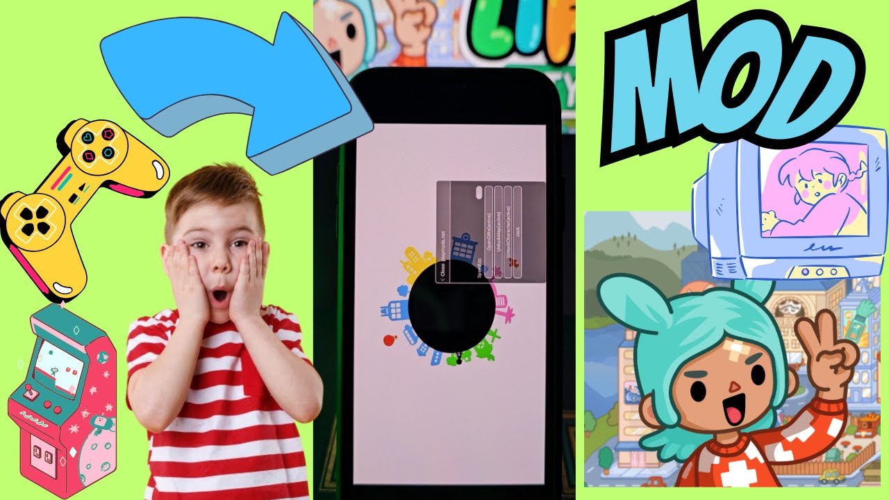 Toca Life World MOD (iOS Android) + Gameplay - YouTube