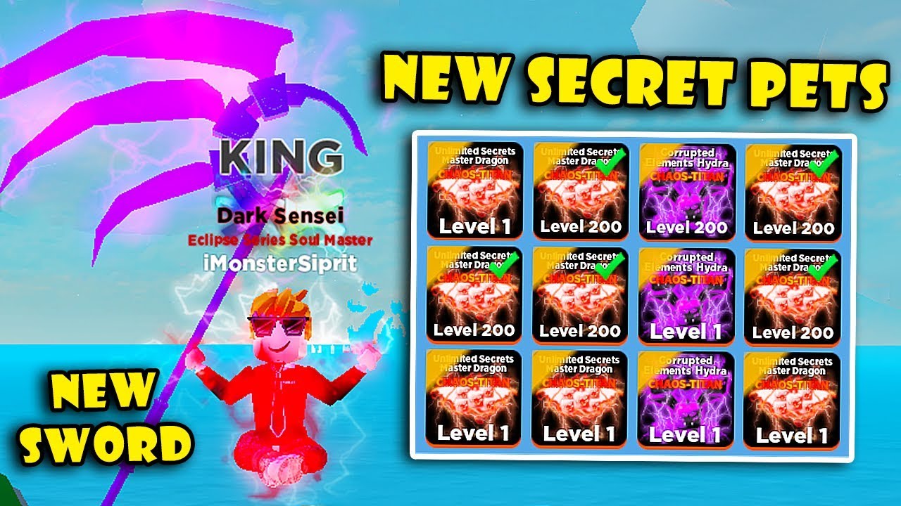 NEW Update! x3000 Stats + Getting Full Team New SECRET Pets CHAOS TITAN ...