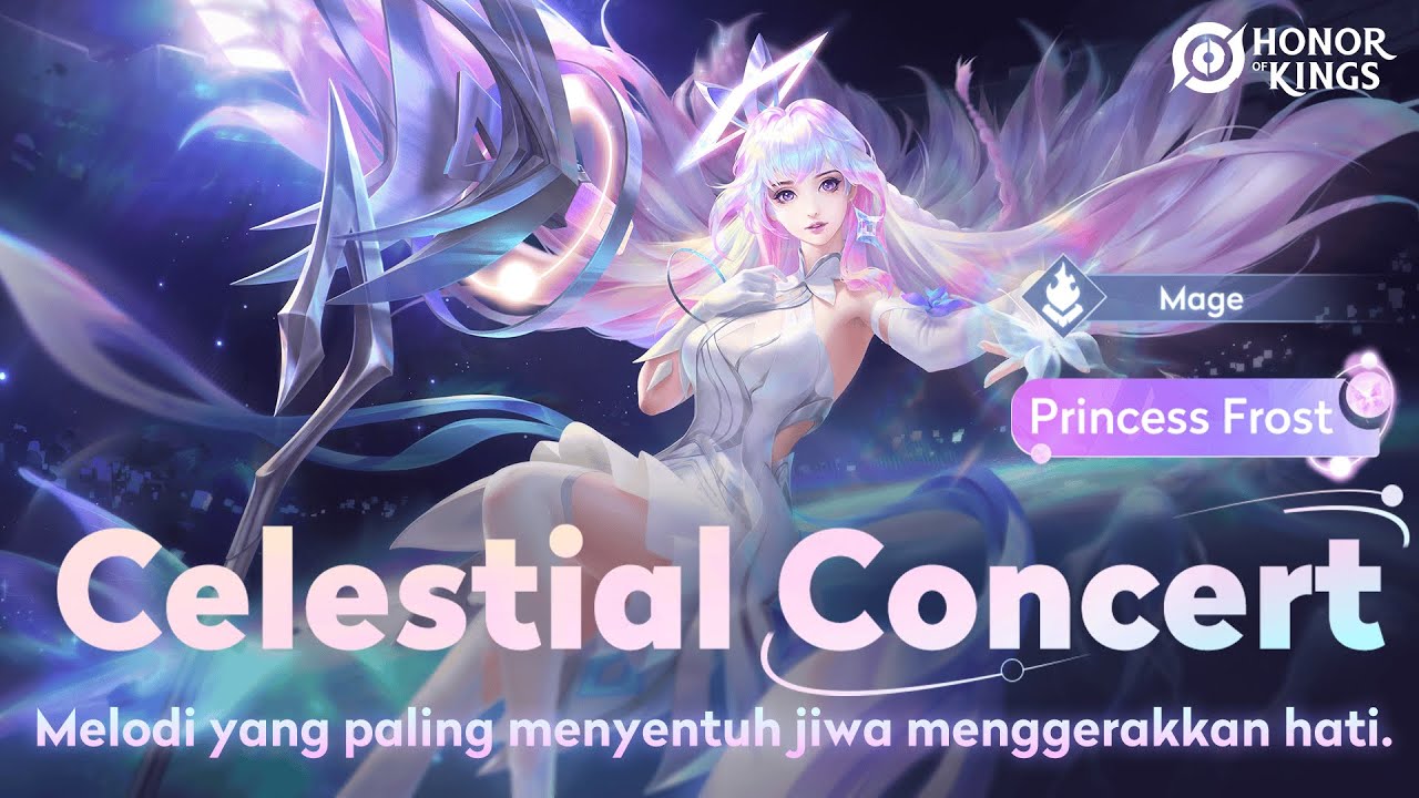Hero CG - Princess Frost | Celestial Concert | Honor of Kings Malaysia ...