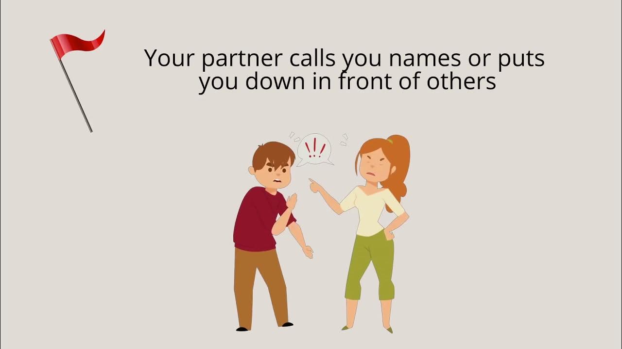 Relationship warning signs and red flags for teens - YouTube