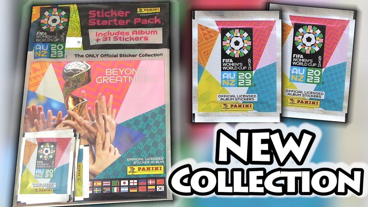  NEW Opening A Women s World Cup 2023 Starter Pack Brand New Sticker