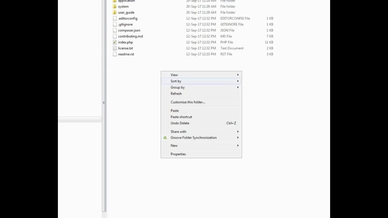Remove index.php from url using .htaccess in 2 min - YouTube
