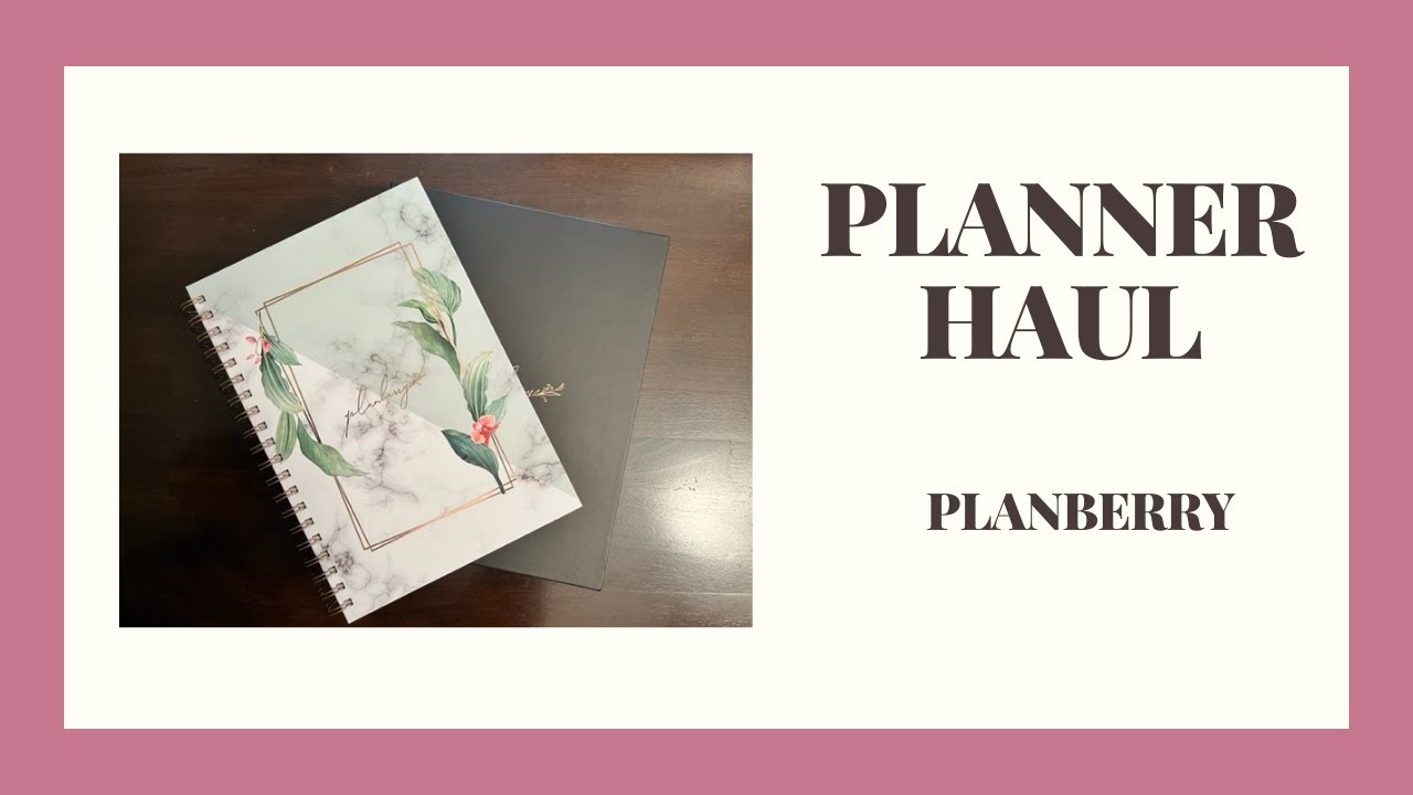 Planberry Planner Review | Planner Supplies - YouTube
