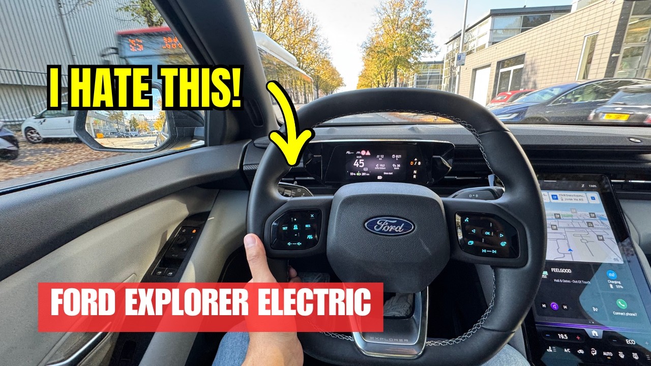 2025 Ford Explorer EV POV Test Drive | Extended Range RWD | 286 HP | NO ...