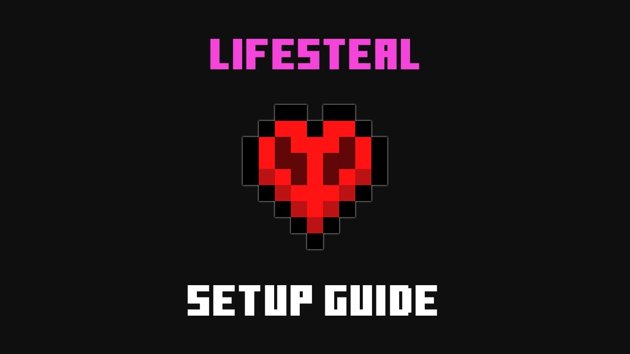 Lifesteal Minecraft Plugin - Quick Setup Guide - YouTube